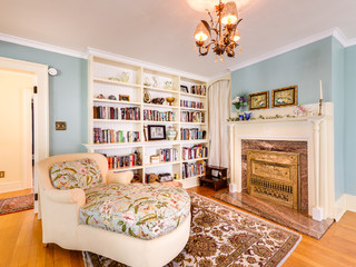Historic Federal Style Home - Traditional - Living Room - New York - by ...