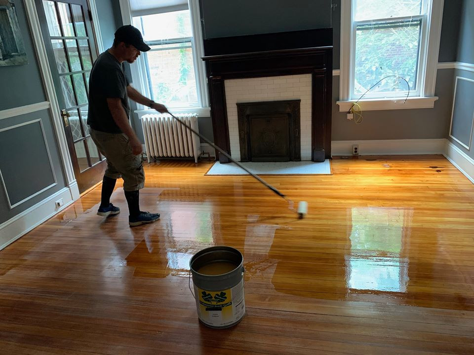 Historical Home Finish - Living Room - Richmond - by Colonial Floors of ...