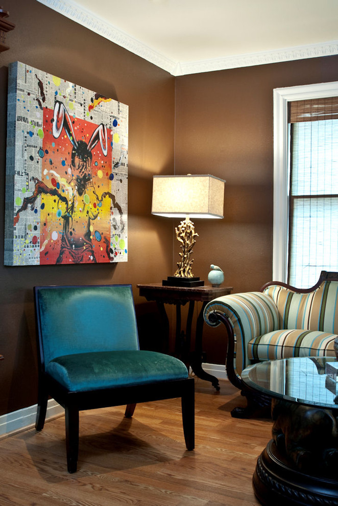 Hollywood Heights - Eclectic - Living Room - Dallas - by PaintColorHelp ...