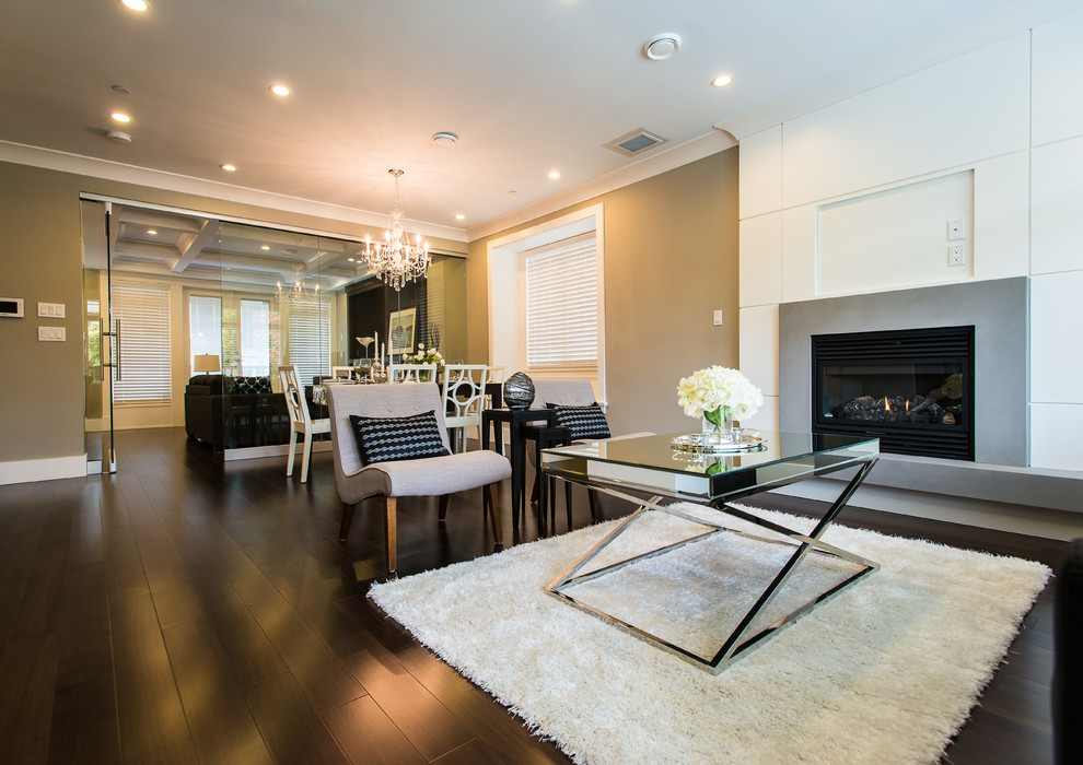 Home Staging - A Touch of Sparkle - Modern - Living Room - Vancouver ...