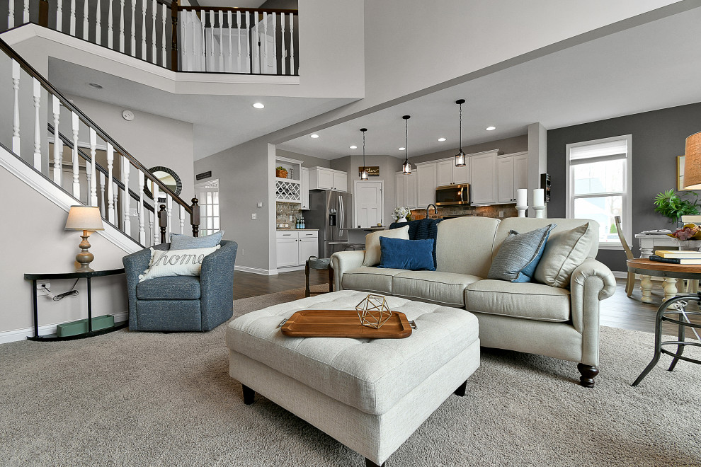Home Staging - Farmhouse - Living Room - Columbus - by Hidden Gem ...