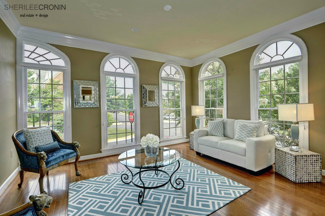 Home Staging on the Traditional Side - Traditional - Living Room - DC Metro - by SHERILEECRONIN ...