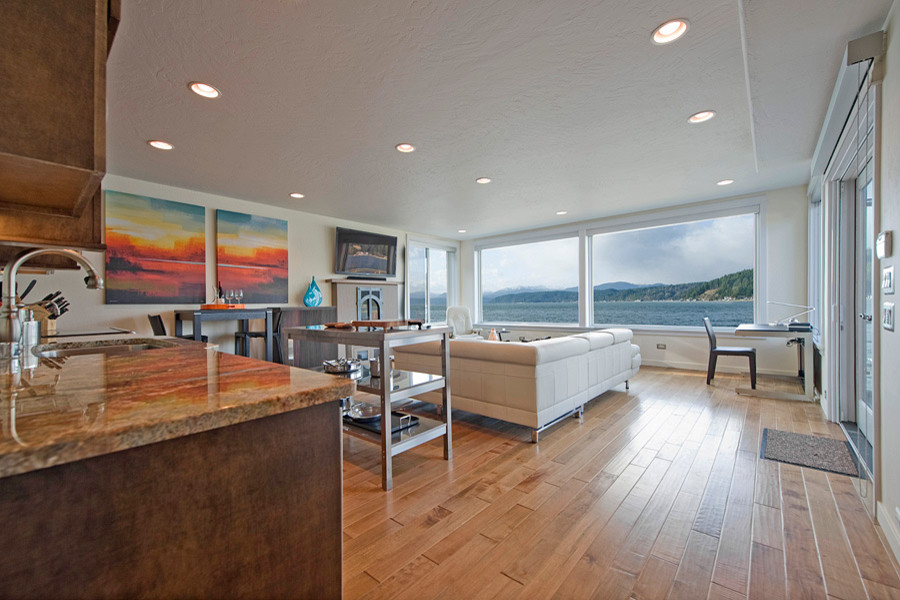 Hood Canal Residence - Modern - Living Room - Seattle - by User | Houzz