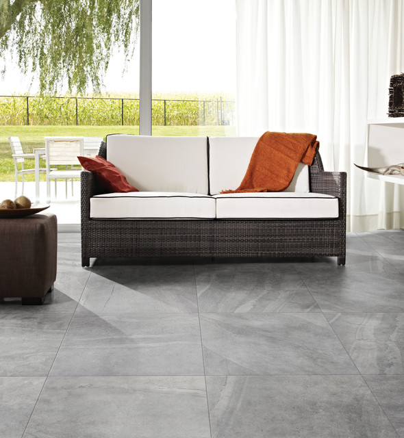 Horizon floor tiles - Moderne - Salon - Christchurch - par Tile Direct ...