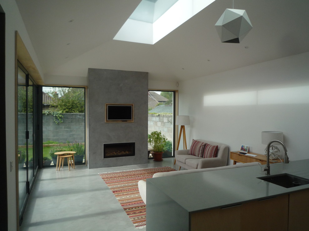 House Extension, Dublin 14 - Contemporary - Living Room - Dublin - by ...