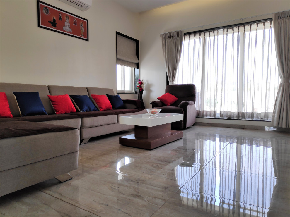 House Interior design for a Doctor Family - Modern - Living Room ...