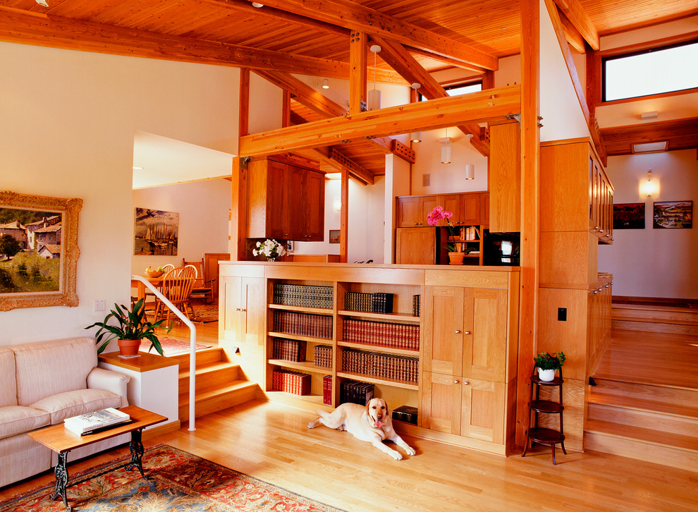 House on a Hill - Traditional - Living Room - San Francisco - by Mark ...