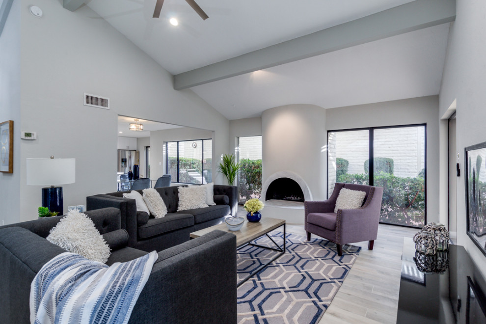 House Remodeling in Phoenix - Contemporary - Living Room - Phoenix - by ...