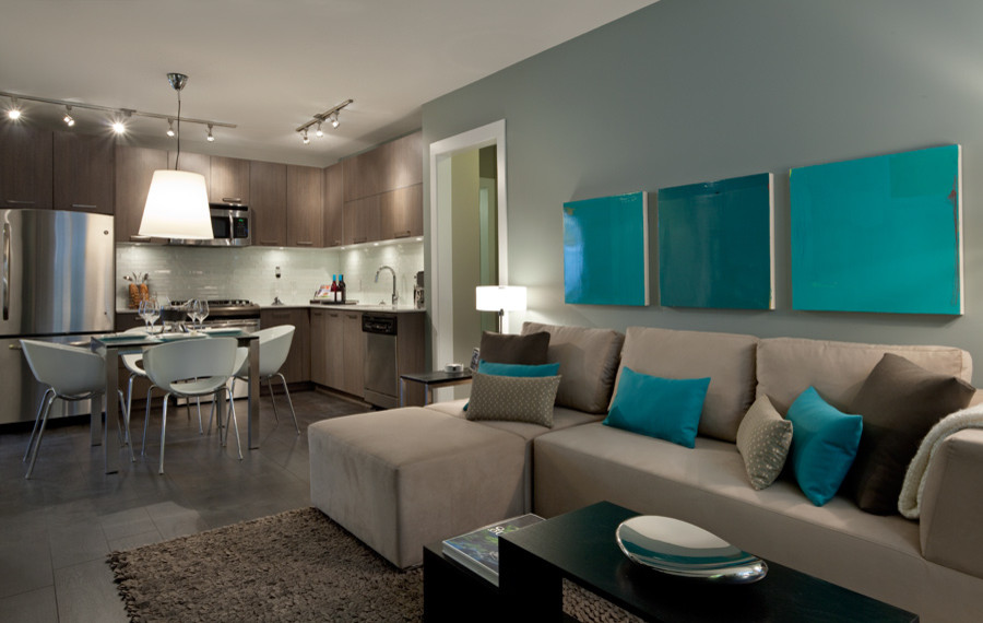 HQ - Moderne - Salon - Vancouver - par Portico Design Group | Houzz
