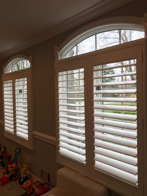 Hunter Douglas Plantation Shutters - Living Room - New York - by ...