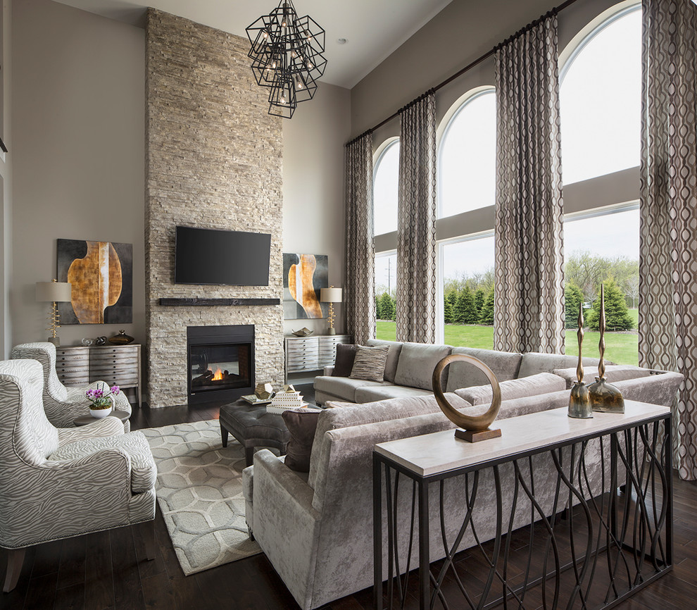 Hunter Pasteur Home - Transitional - Living Room - Other - by KSI ...