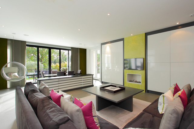 HUSH | Oxshott House | Surrey - Salon - Surrey - par Hush Design Ltd ...