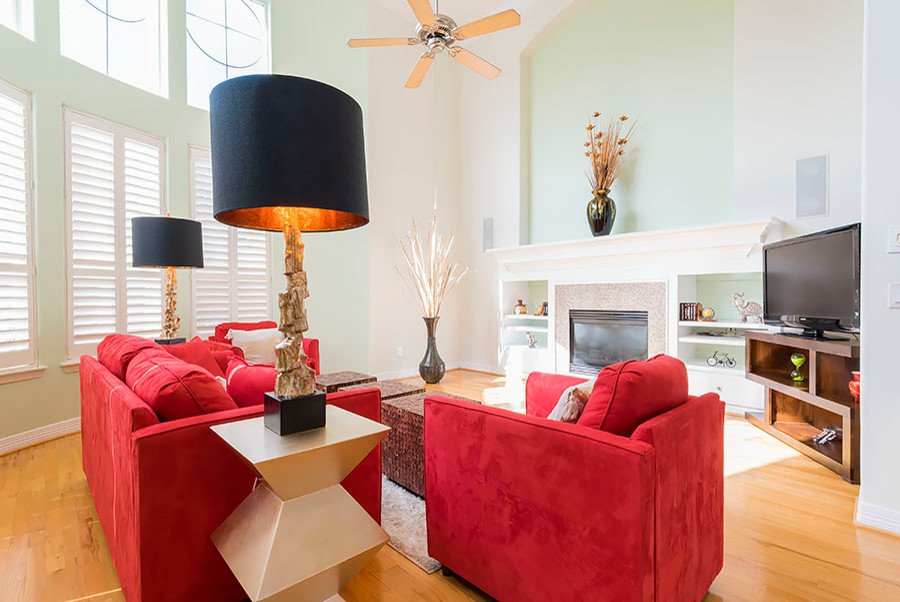 Hyde Park Boulevard, Houston TX - Traditional - Living Room - Houston ...