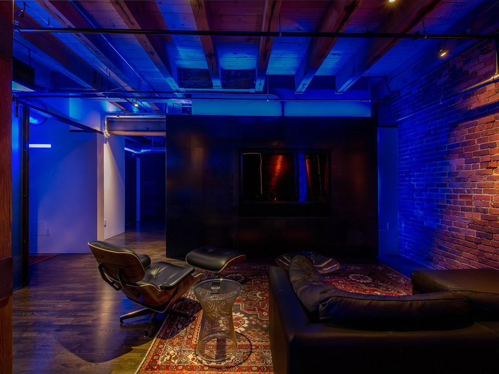 Icehouse Loft - Contemporary - Living Room - Denver - by 186 Lighting ...