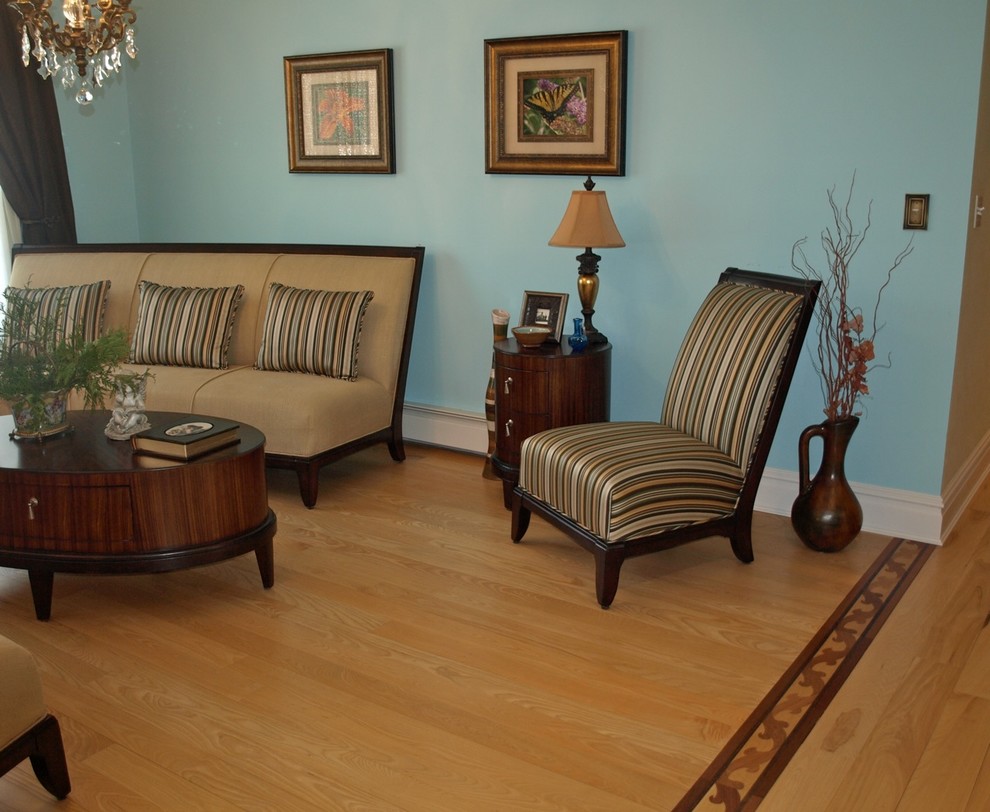 Imperial Wood Border in Sitting Space - Traditional - Living Room - by ...