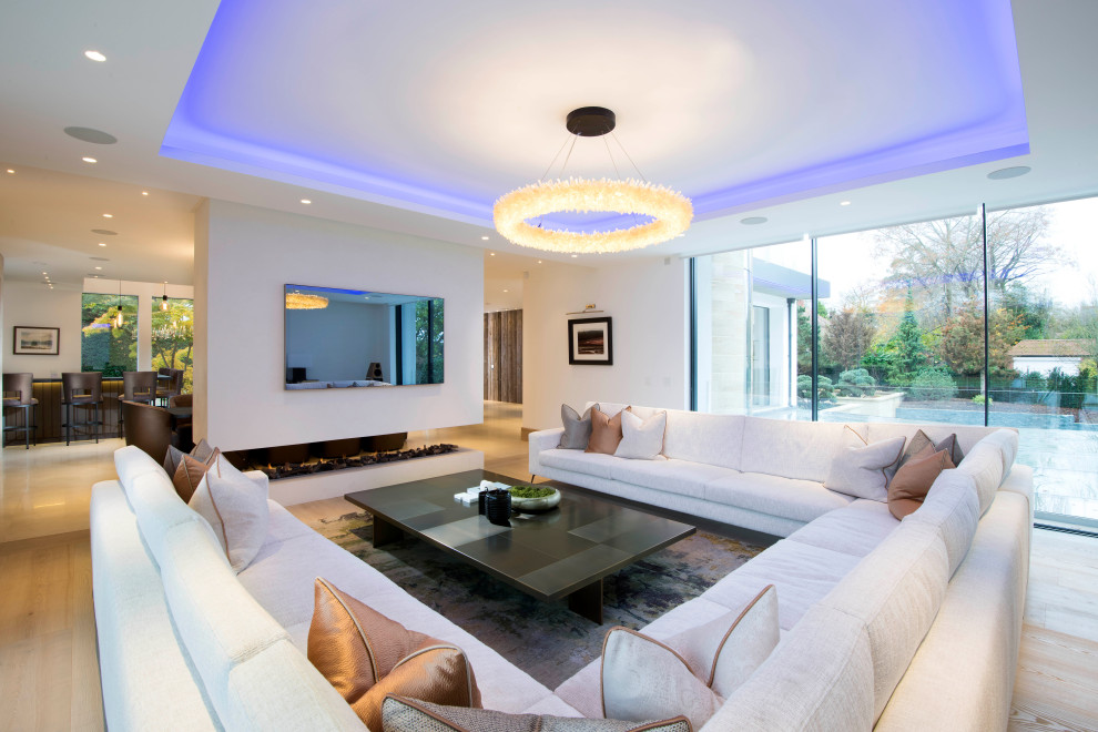 INCREDIBLE, INSPIRING, INTEGRATED HOME - Modern - Living Room ...