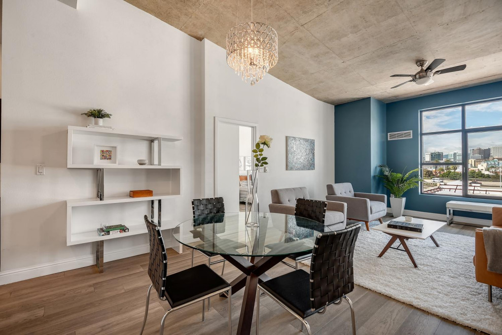 Industrial Loft - Living Room - San Francisco - by iSPY Home Design | Houzz