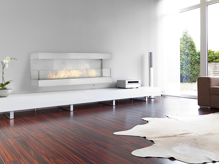 Infinity Eco-Feu Wall Ethanol Fireplace - Modern - Living Room ...