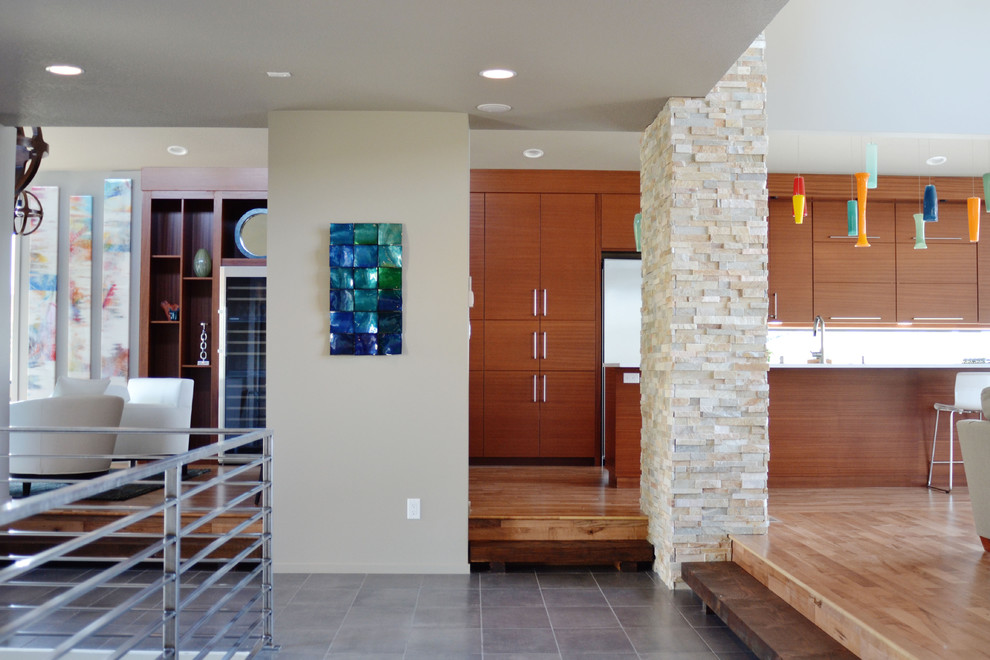 Inside the Overlook - Modern - Living Room - Portland - by Area Floors ...