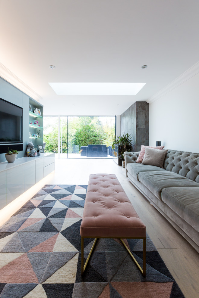 Inspirational wrap around extension - Contemporary - Living Room ...
