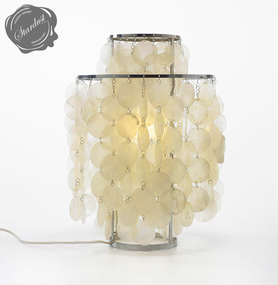 Interior Design Idea with Capiz-Shell Panton Fun Table Lamp - Modern ...
