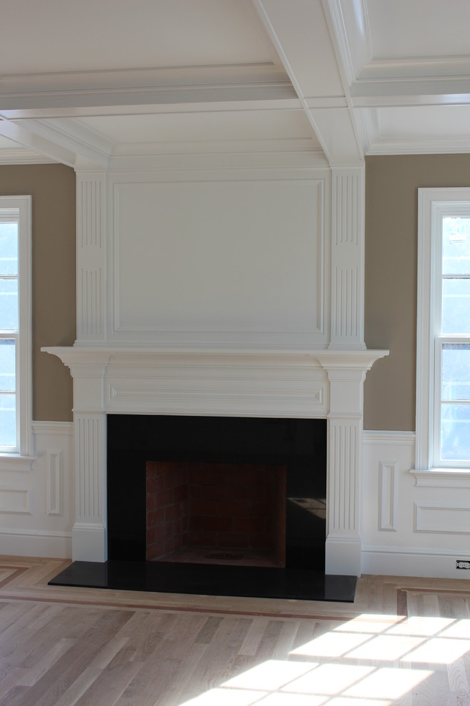 Interior Finish Carpentry - Traditional - Living Room - Boston - by ...