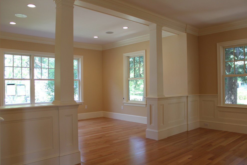 Interior Finish Carpentry - Traditional - Living Room - Boston - by ...