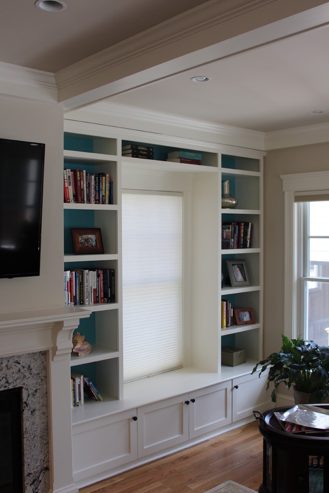Interior Finish Carpentry - Traditional - Living Room - Boston - by ...
