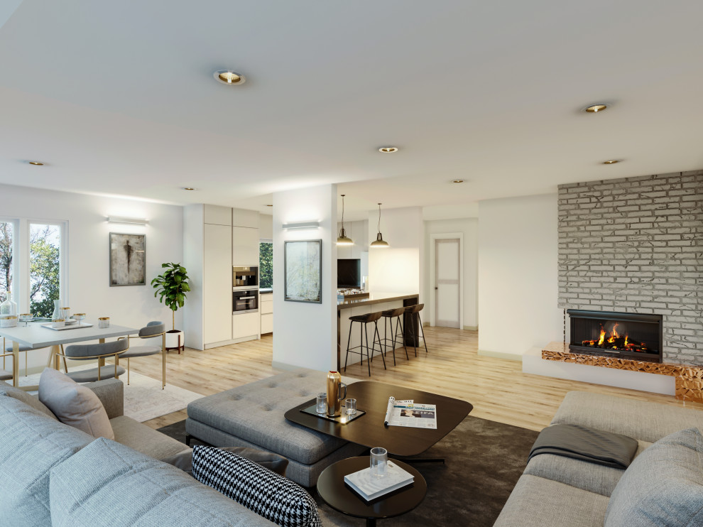 Interior Remodel and Seismic Retrofit - Living Room - San Francisco ...