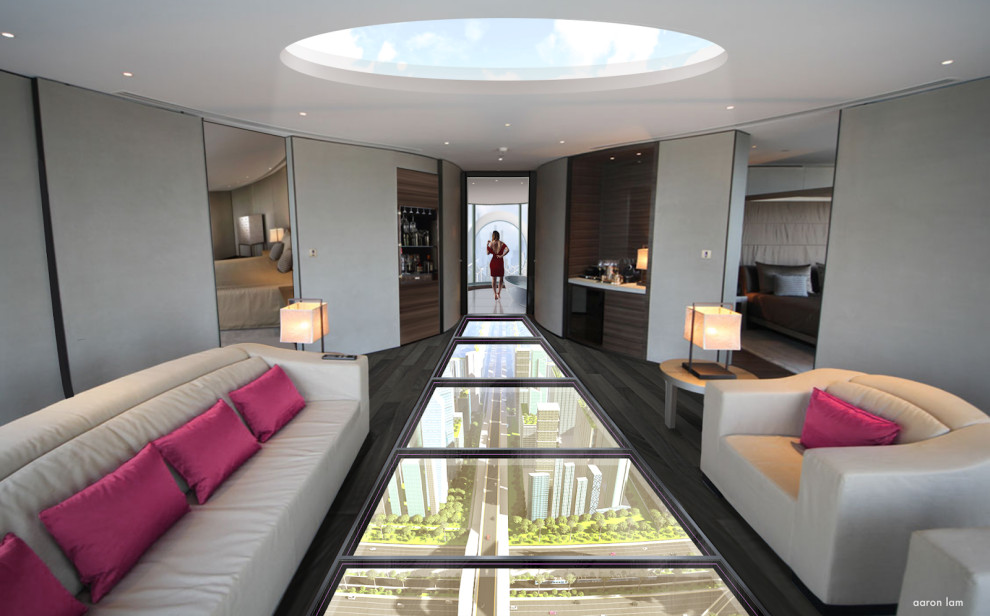 Interior Staging for Film Set - Modern - Living Room - Los Angeles - by ...