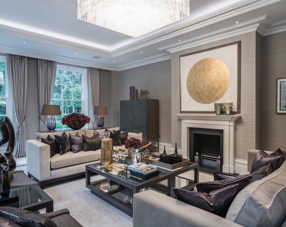 Internal and External joinery package - Modern - Living Room ...