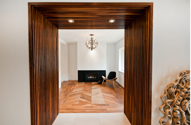Invisible Interior Doors & Wall Panel - Modern - Wohnbereich - Toronto ...