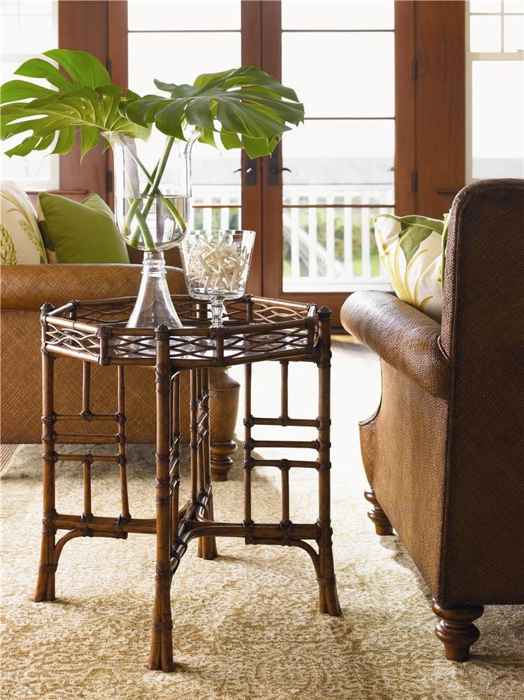 Island Estate Key Largo End Table - Tropical - Living Room - Miami - by ...