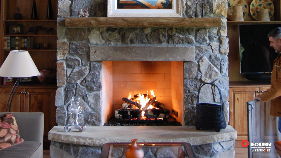 Isokern Fireplaces - Traditional - Living Room - Sacramento - by Rustic ...