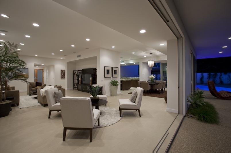 IWFH: Indian Wells Fairway Residence - Contemporary - Living Room - Los ...