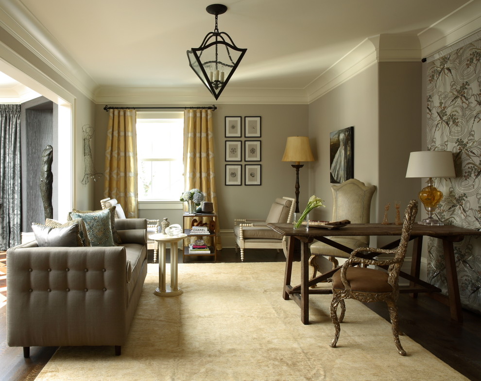 J. Hirsch Interior Design Portfolio - Clásico - Salón - Atlanta - de J ...