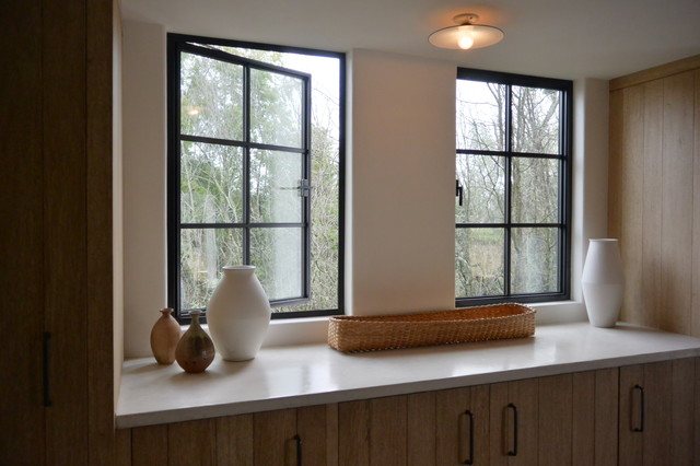 Jada Windows Steel Casement Windows - Traditional - Living Room ...