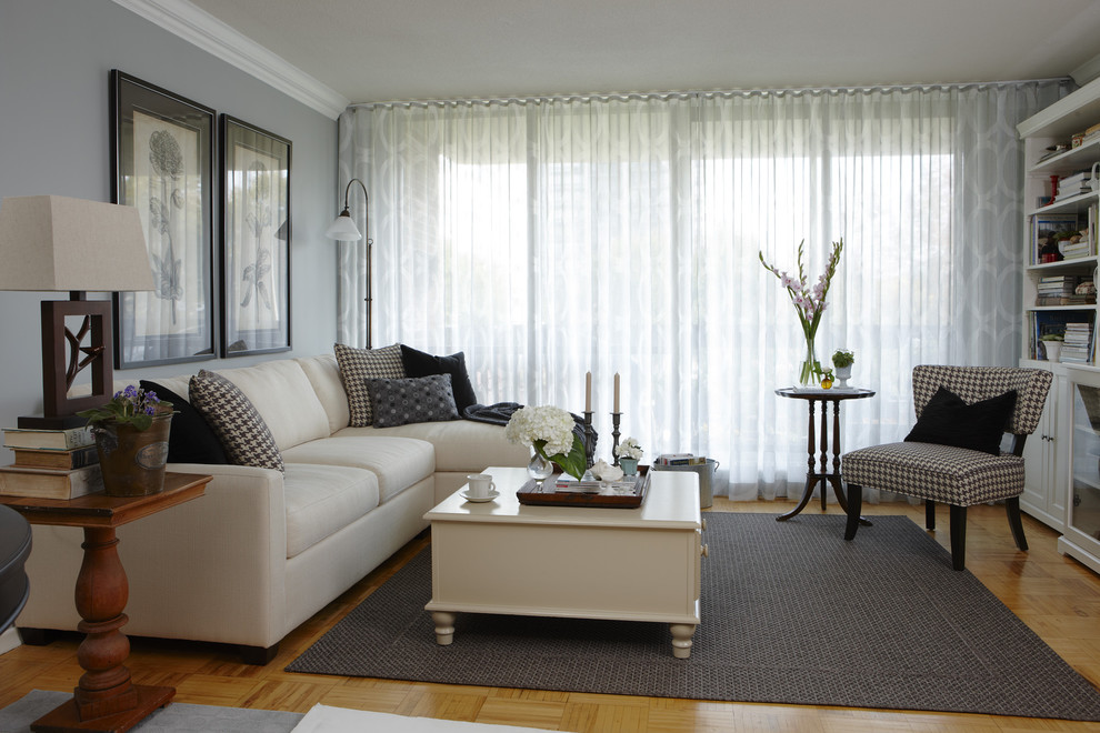 Jane Lockhart Interior Design, Condo Living/Dining Room - Contemporain ...