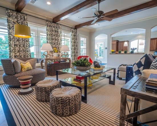 Janet Gust Design Group - Contemporary - Living Room - Houston - by G&S ...