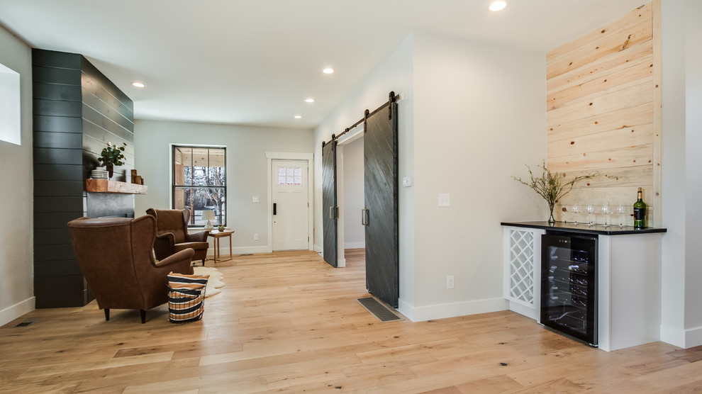 Java Residence - Farmhouse - Living Room - Denver - by Revolve Design ...