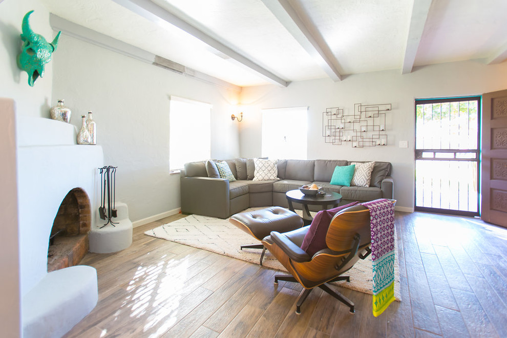 June's Adobe Cottage - Transitional - Living Room - Phoenix - by Acumen ...