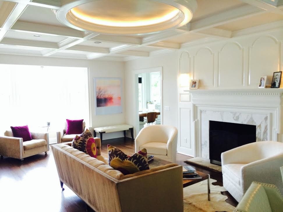 Just a touch of Hollywood Glam - Transitional - Living Room - Los ...