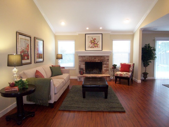 Just the Fluff Interiors Portfolio - Traditional - Living Room - San ...