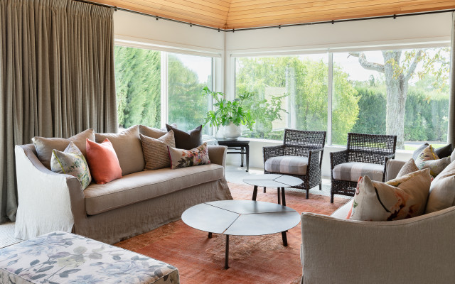 Karaka Interiors - Transitional - Living Room - Auckland - by Du Bois ...