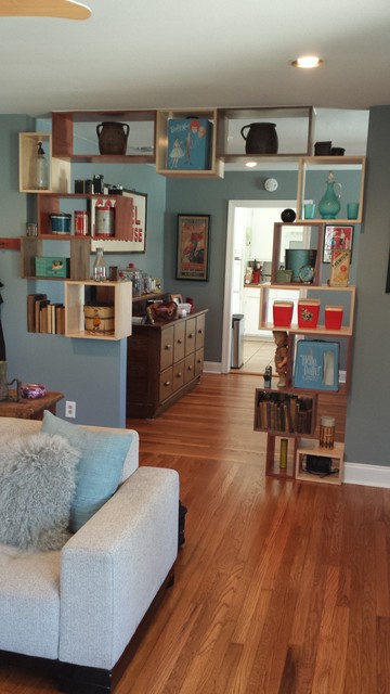 Karen Street Cubbies - Eclectic - Living Room - Austin - by Hardwood ...