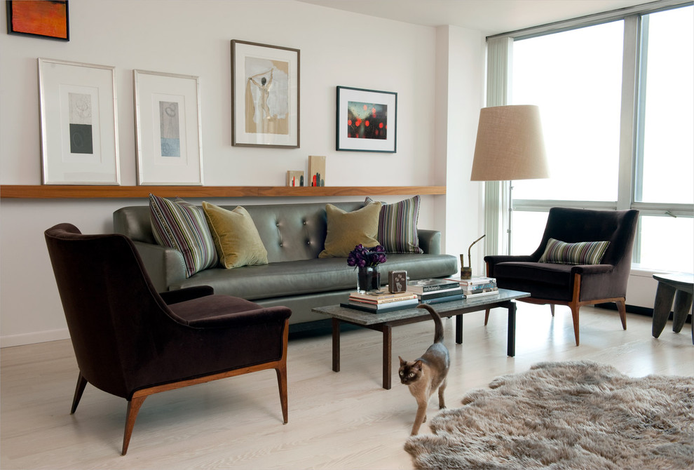 Kelly Cleveland Interiors - Modern - Living Room - Chicago - by Kelly ...