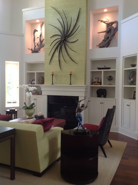 Key West style Home in Florida - Beach Style - Living Room - Tampa - by ...