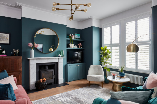 Houzz Tour: Rich Color Breathes Life Into a Period Home