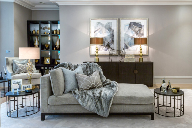 Knowle Hill Park Country Estate - Transitional - Living Room ...