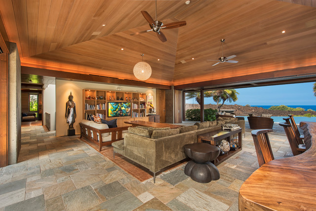 Kuki`o 89 - Contemporain - Salon - Hawaï - par Sunnland Architects | Houzz